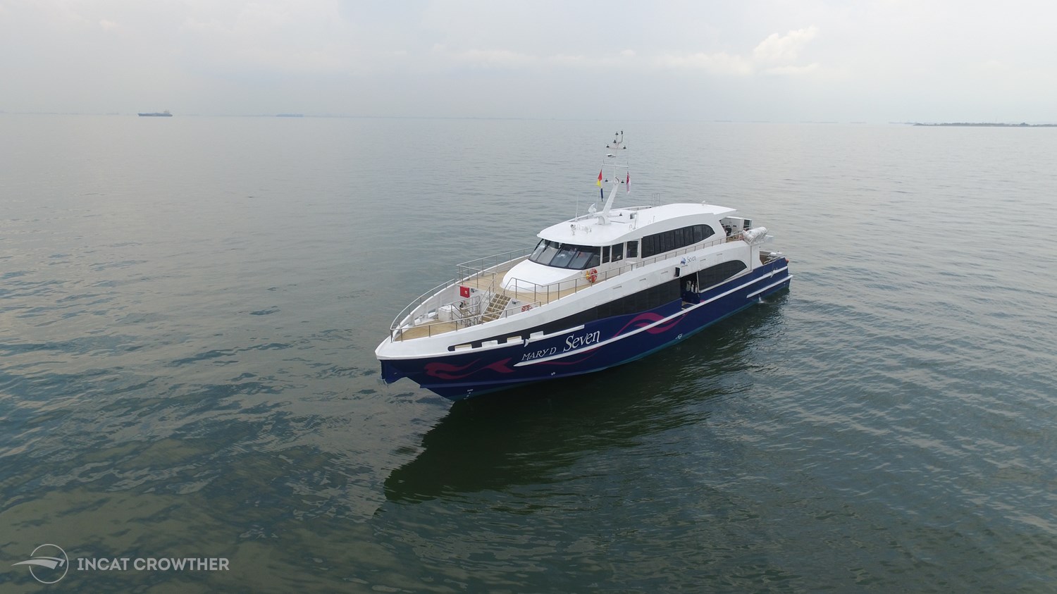 High-End Monohull Passenger Ferry Delivered to New Caledonia | Incat ...
