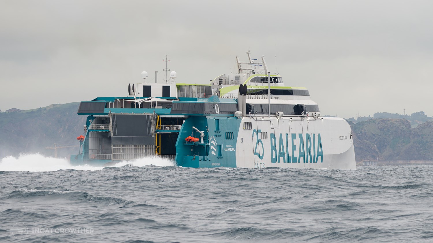 Second New Dual-Fuel Fast Ro-Pax Ferry to Enter Service for Balearia ...