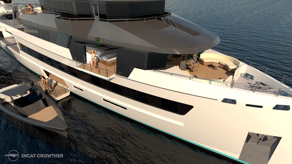 INDUSTRY'S MOST EFFICIENT MONOHULL SUPPORT YACHT IS HERE, DESIGNED BY ...