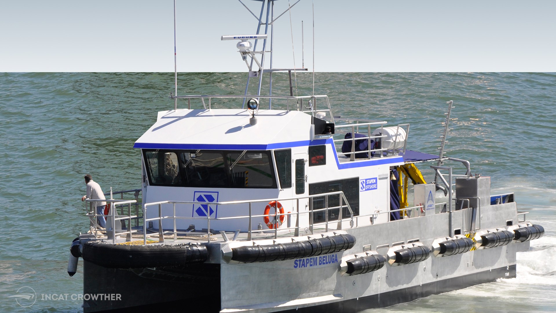 18m Catamaran Dive Support Vessel | Incat Crowther