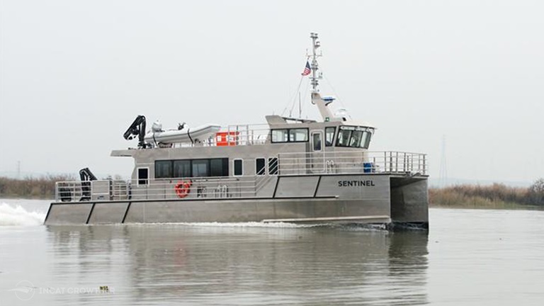 18m Catamaran Research Vessel | Incat Crowther