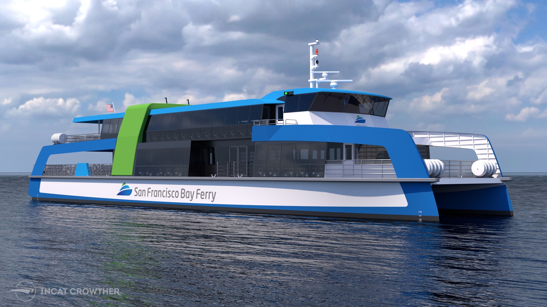 New Electric Ferries for San Francisco Bay Ferry to be Designed by ...