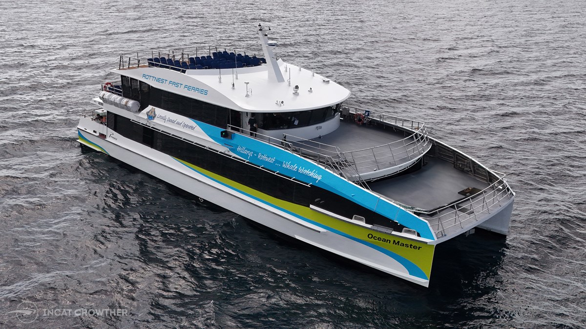 New Fast Ferry Ready for Peak Tourist Season in Australia Less Than One ...