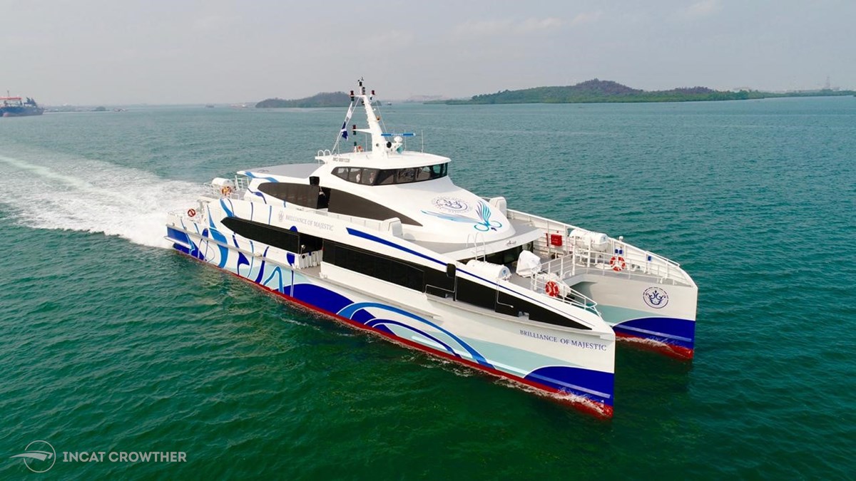 42m Catamaran Passenger Ferry | Incat Crowther