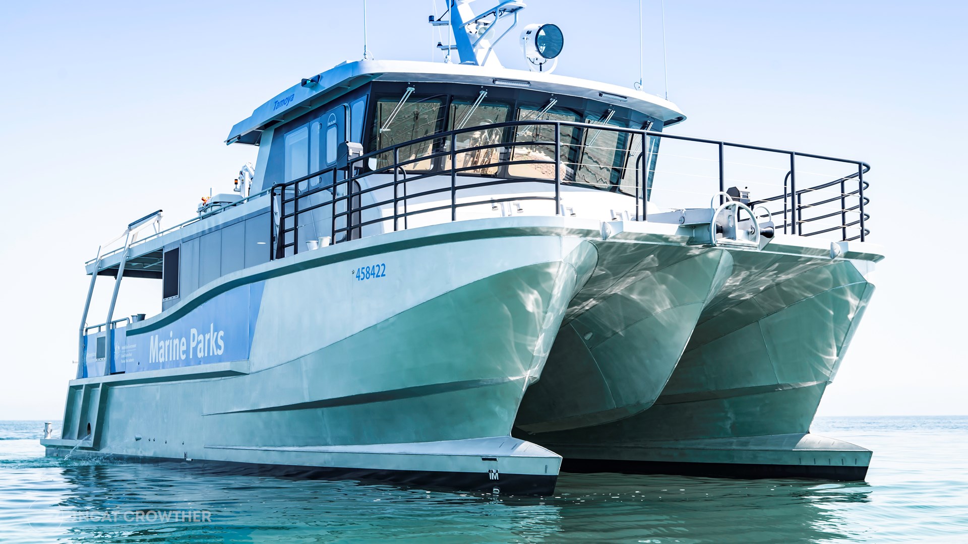 17m Catamaran Work Boat | Incat Crowther