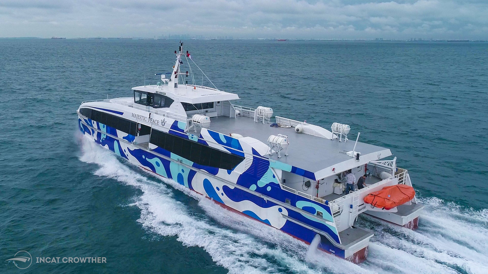 39m Catamaran Passenger Ferry | Incat Crowther
