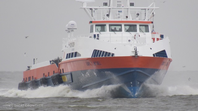 59m Fast Crew Supply Vessel | Incat Crowther