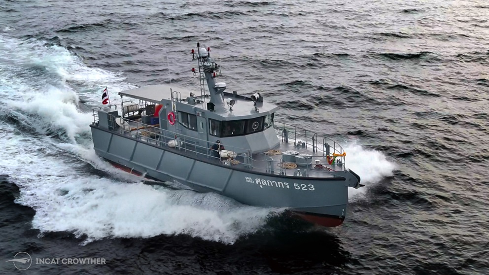 Incat Crowther Delivers New High-Performance Patrol Vessel to Thailand ...