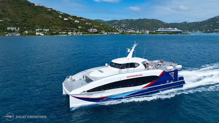 New Passenger Ferry for US Virgin Islands to British Virgin Islands ...