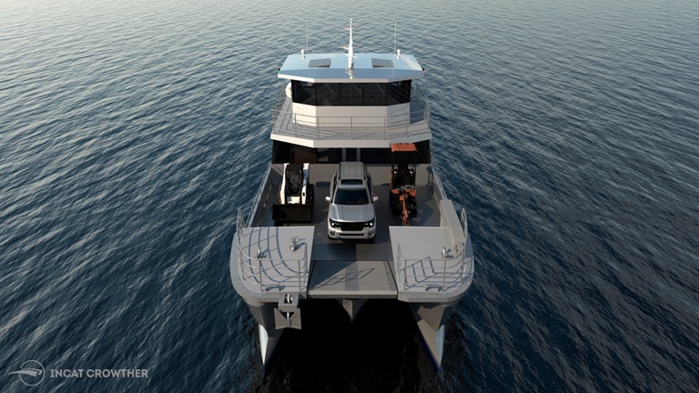 20m Catamaran Landing Craft | Incat Crowther