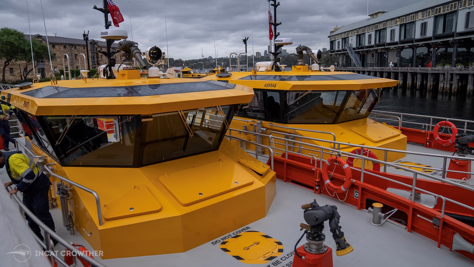 New Incat Crowther-designed, NSW-made Port Authority Vesssels Make ...