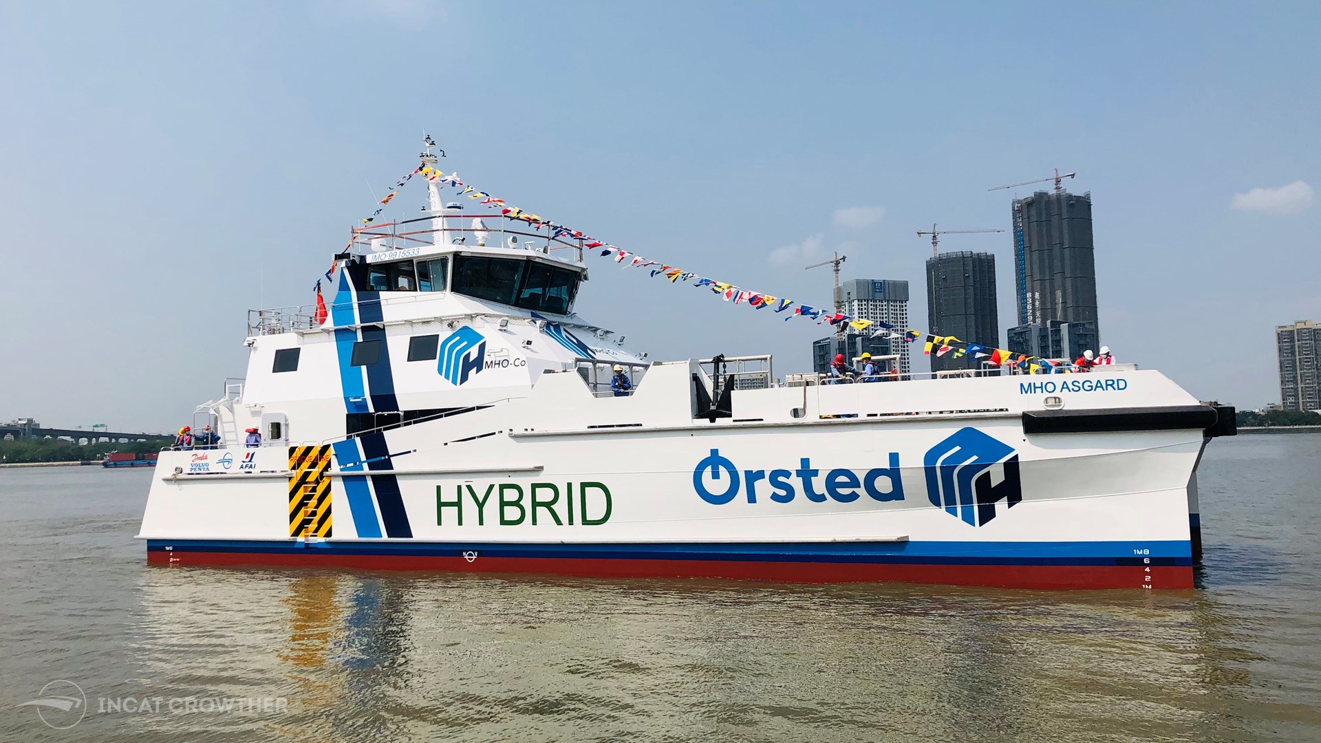 35m Catamaran CTV | Incat Crowther