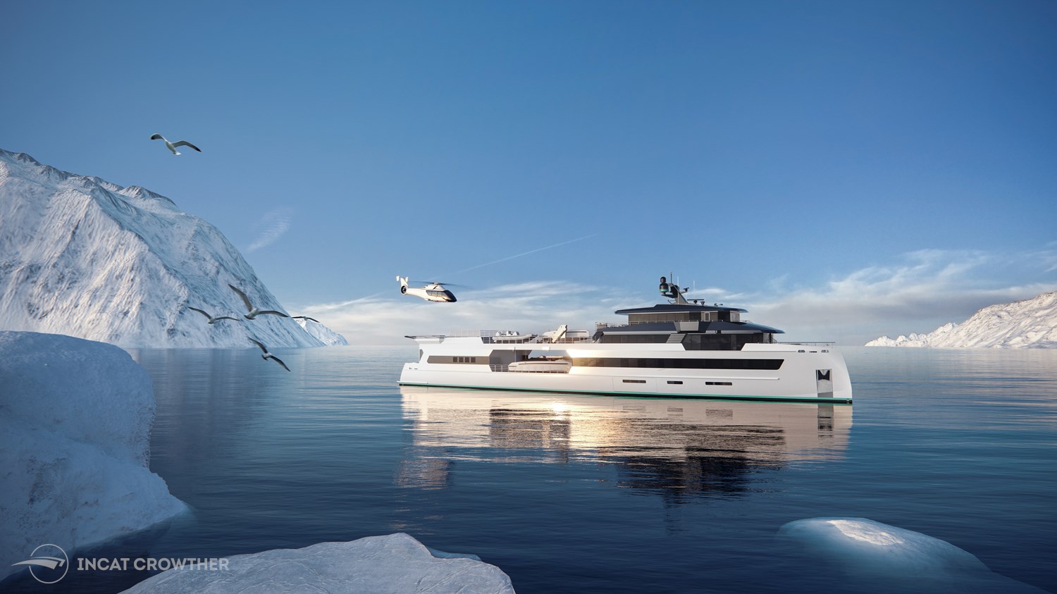 INDUSTRY'S MOST EFFICIENT MONOHULL SUPPORT YACHT IS HERE, DESIGNED BY ...