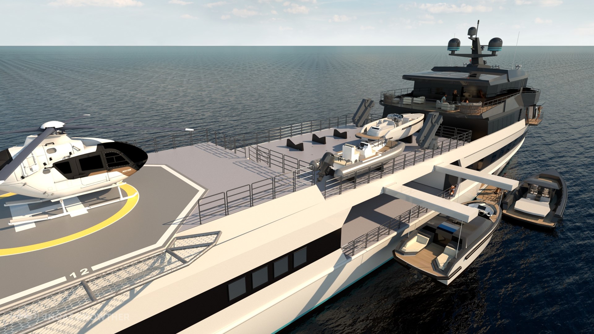 69m Monohull Shadow Vessel | Incat Crowther