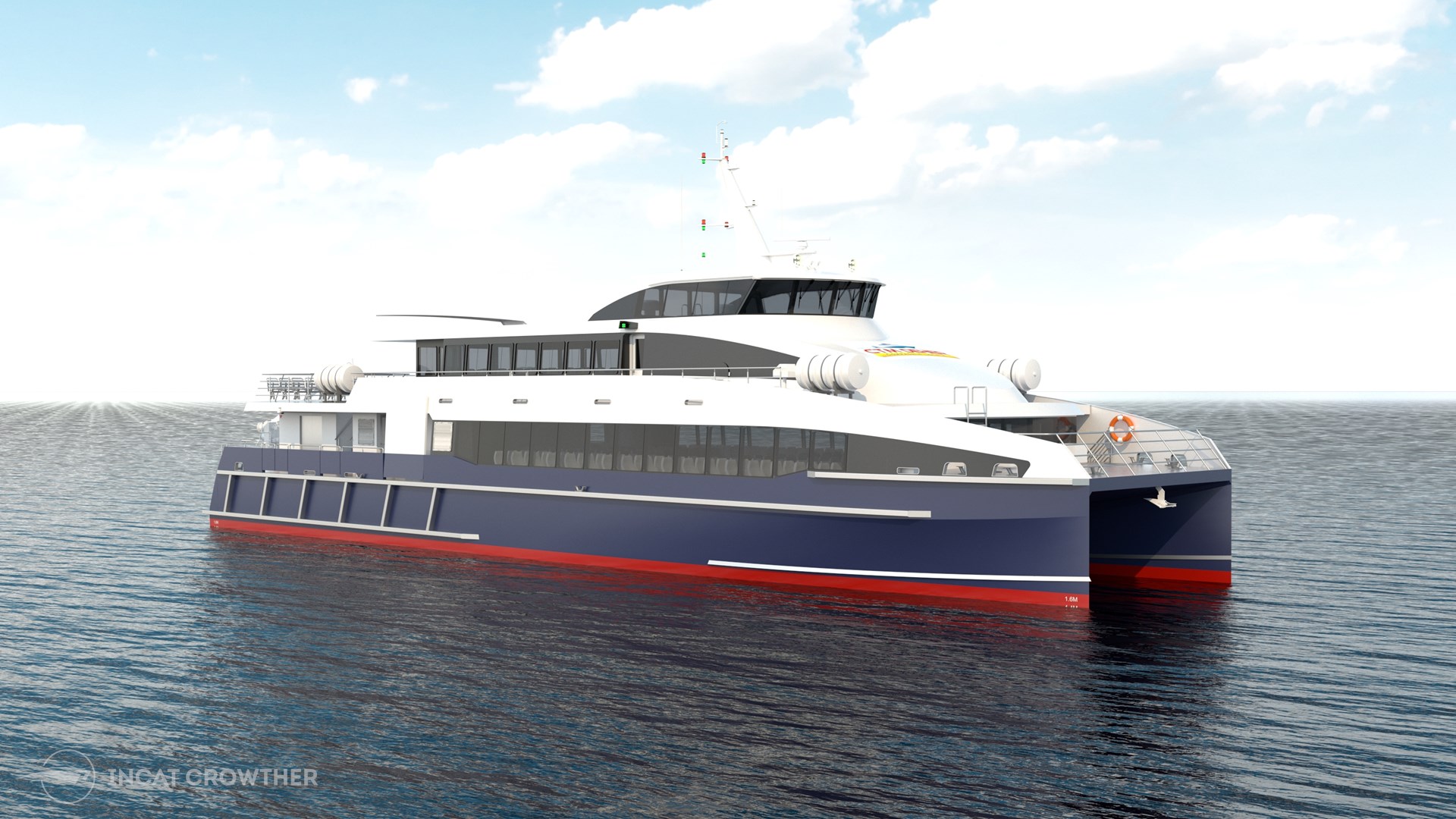 35m Catamaran Passenger Ferry | Incat Crowther