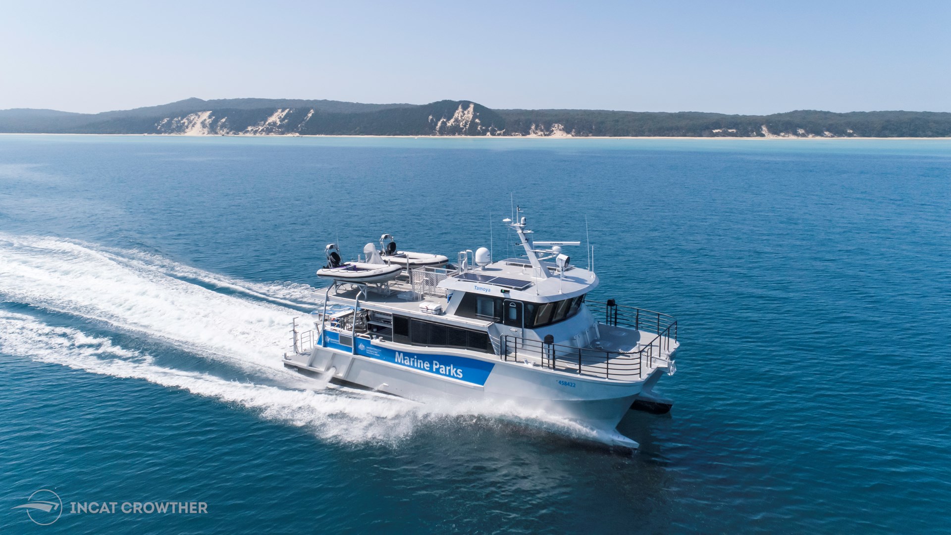 17m Catamaran Work Boat | Incat Crowther