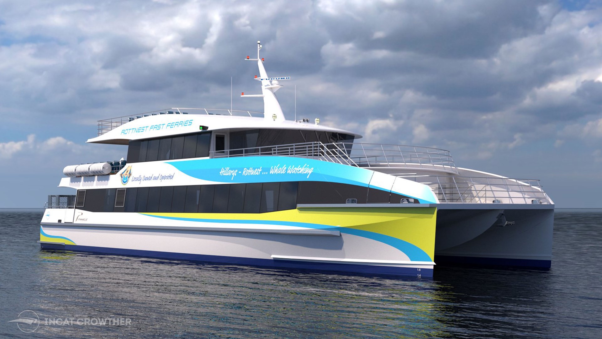 Rottnest Fast Ferries to Launch New Incat Crowther-designed Catamaran ...