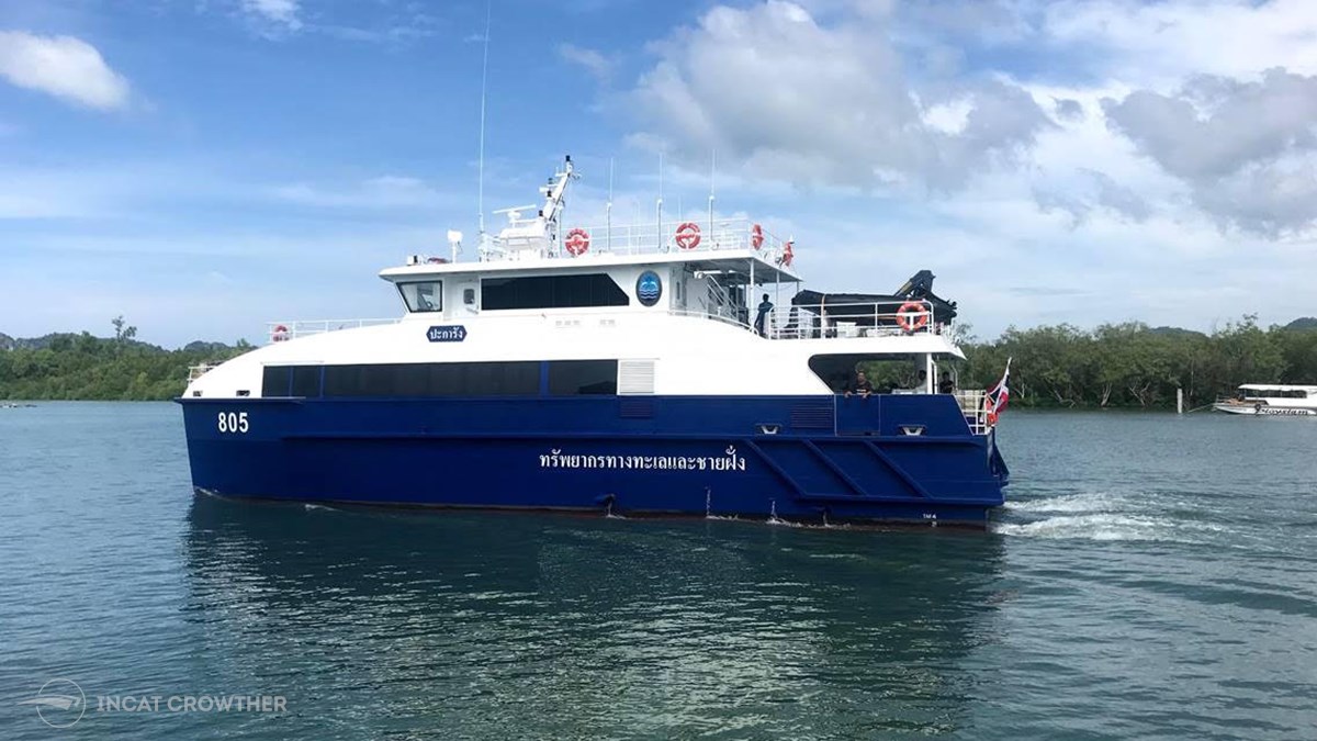 26m Catamaran Research Vessel | Incat Crowther