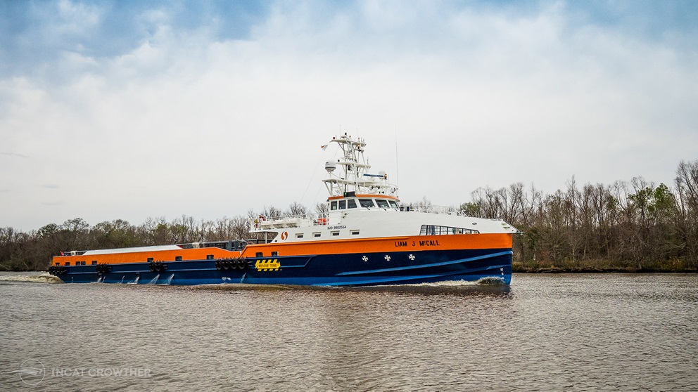 59m Fast Crew Supply Vessel | Incat Crowther