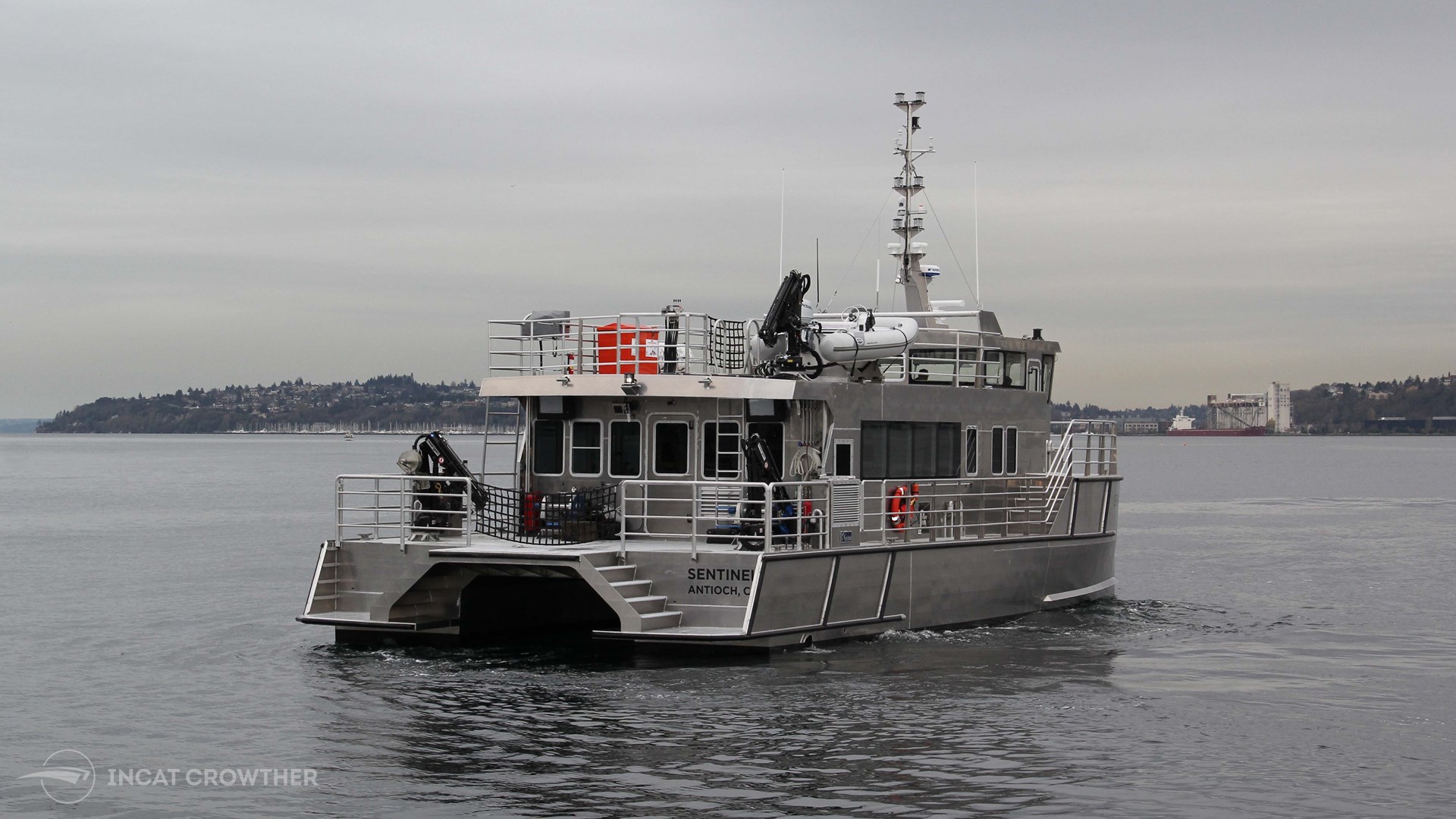 18m Catamaran Research Vessel | Incat Crowther