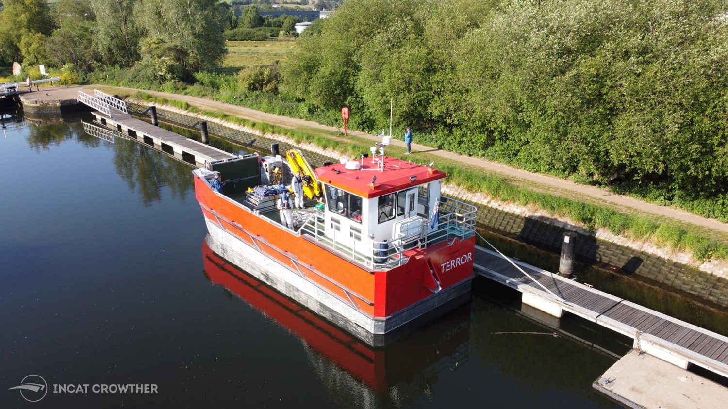 14m Monohull Landing Craft | Incat Crowther