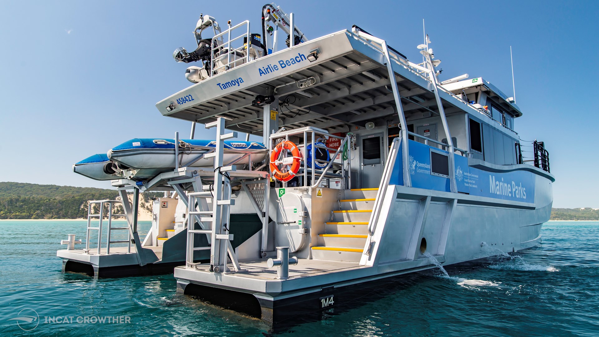 17m Catamaran Work Boat | Incat Crowther