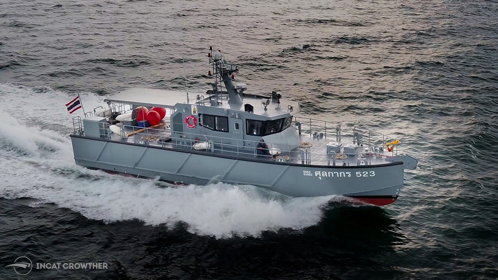 20m Monohull Patrol vessel | Incat Crowther