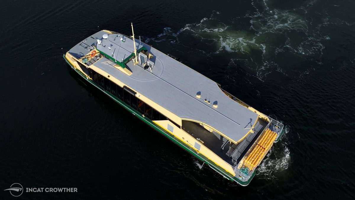 First Vessel in New Fleet of Next Generation Parramatta River Ferries ...