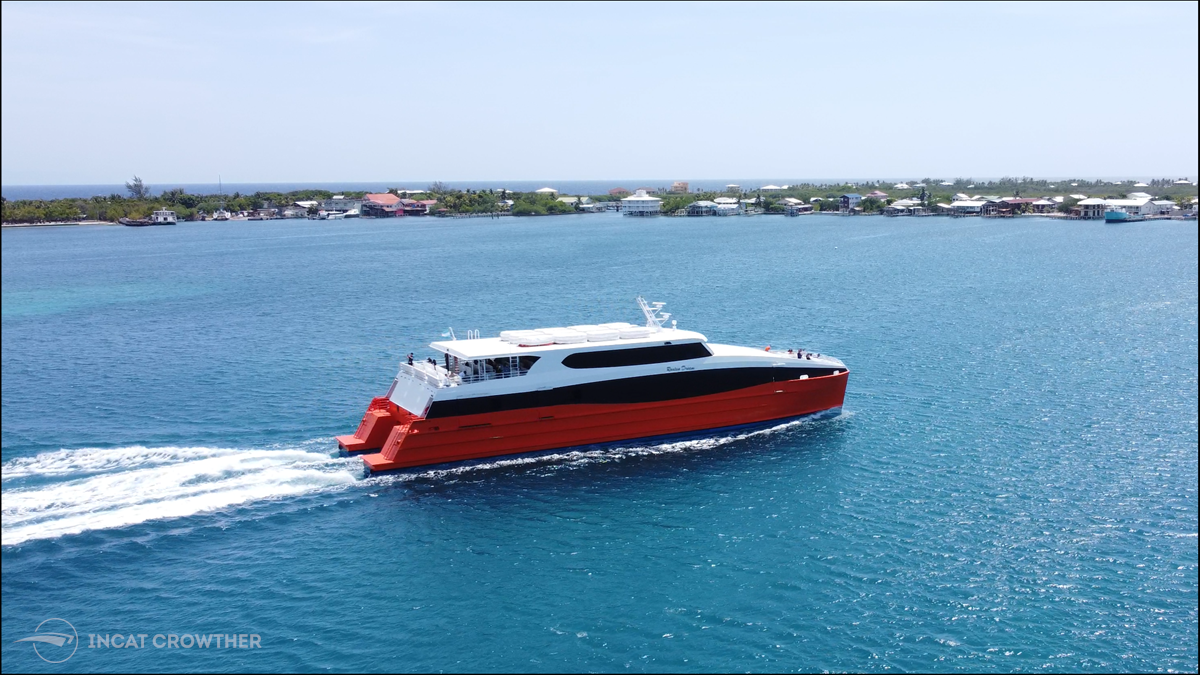 40m catamaran Passenger Ferry | Incat Crowther