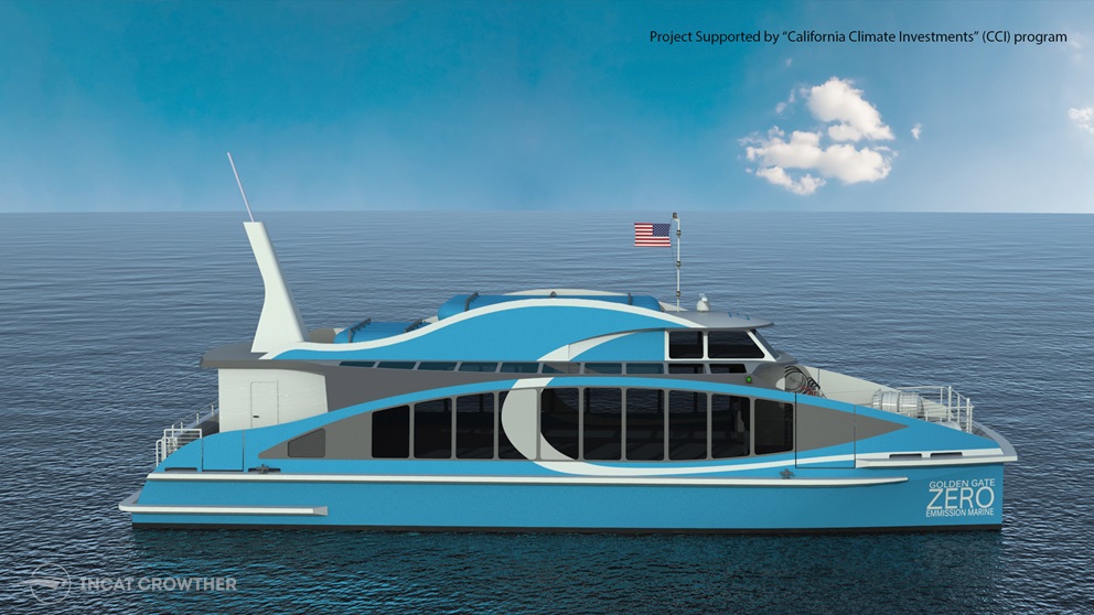 Zero-Emission Hydrogen Fuel Cell Ferry Hits The Water | Incat Crowther